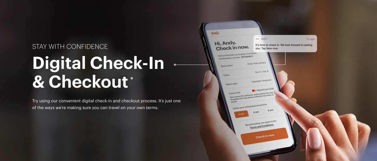 Travel PR News | IHG Hotels & Resorts introduces digital check-in and check out across the U.S ...